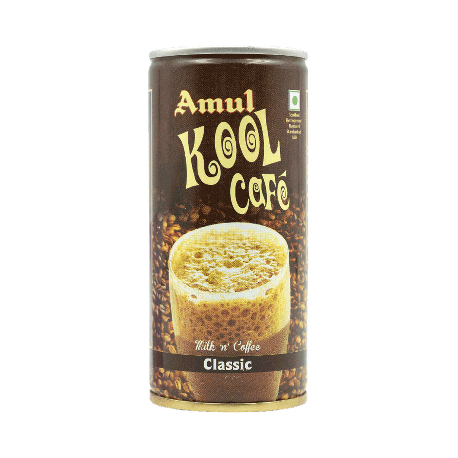 Amul Amul Kool Cafe Milk 'N' Coffee Tin - Compare Prices & Nutrition ...