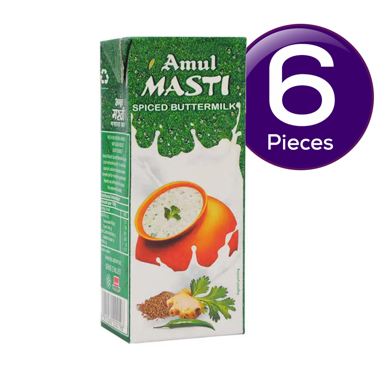 Amul Amul Masti Spiced Buttermilk 200 ml Combo - Compare Prices ...