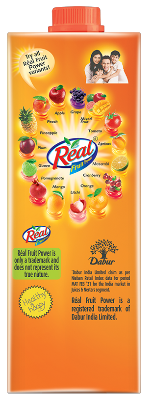 Buy Real Fruit Power -Masala Mixed Fruit Juice Tetrapack at ₹84 ...