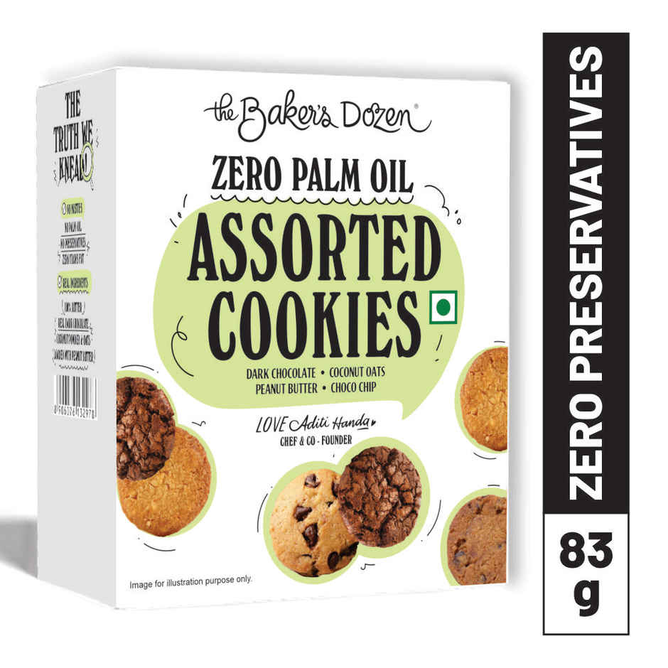 Buy The Baker's Dozen Assorted Cookies Online - Price @ ₹105 | Instant Delivery | Zepto
