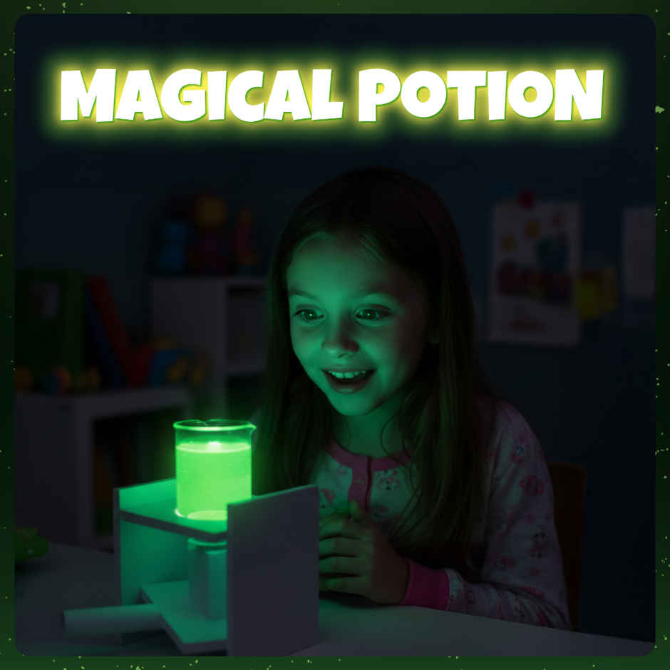 Physics Wallah Glow in the Dark Science Experiment Kit for Kids STEM ...