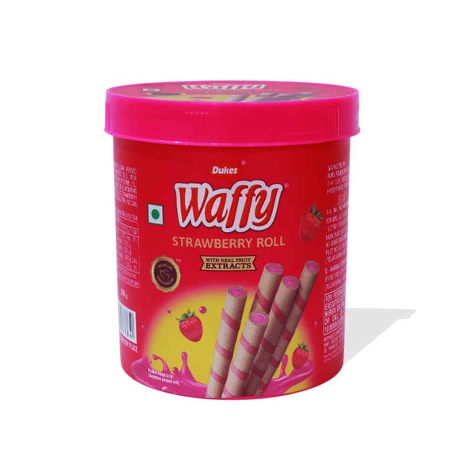 Buy Dukes Waffy Strawberry Wafer Rolls | Trans Fat-free Combo Online ...