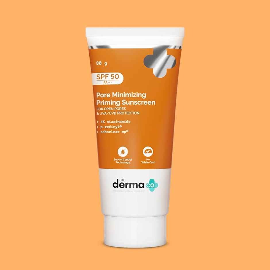 Buy The Derma Co Pore Minimizing Priming Sunscreen | Spf 50 | Pa ...