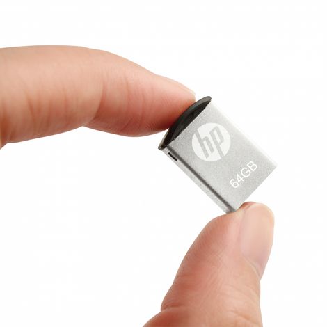 Buy Hp V222W 64Gb Usb 2.0 Pen Drive (Silver) Online - Price @ ₹509 ...