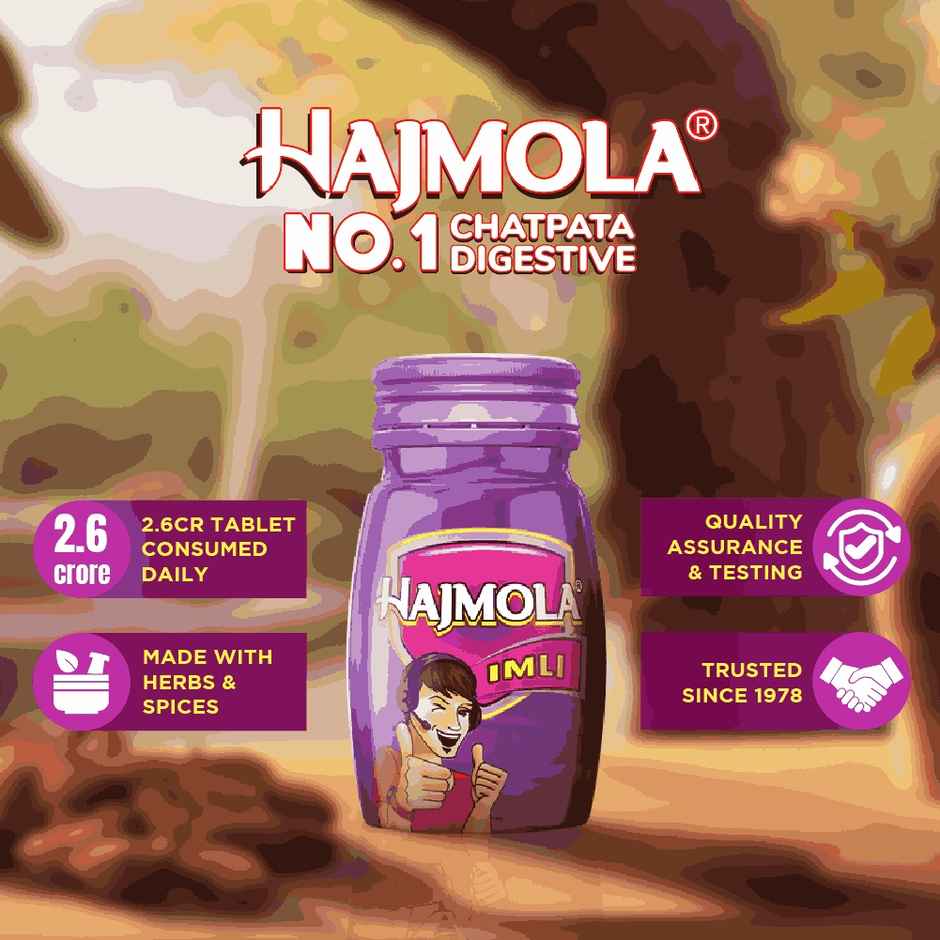 Buy Dabur Hajmola Imli Digestive Tablets | Tangy & Zesty Online - Price ...