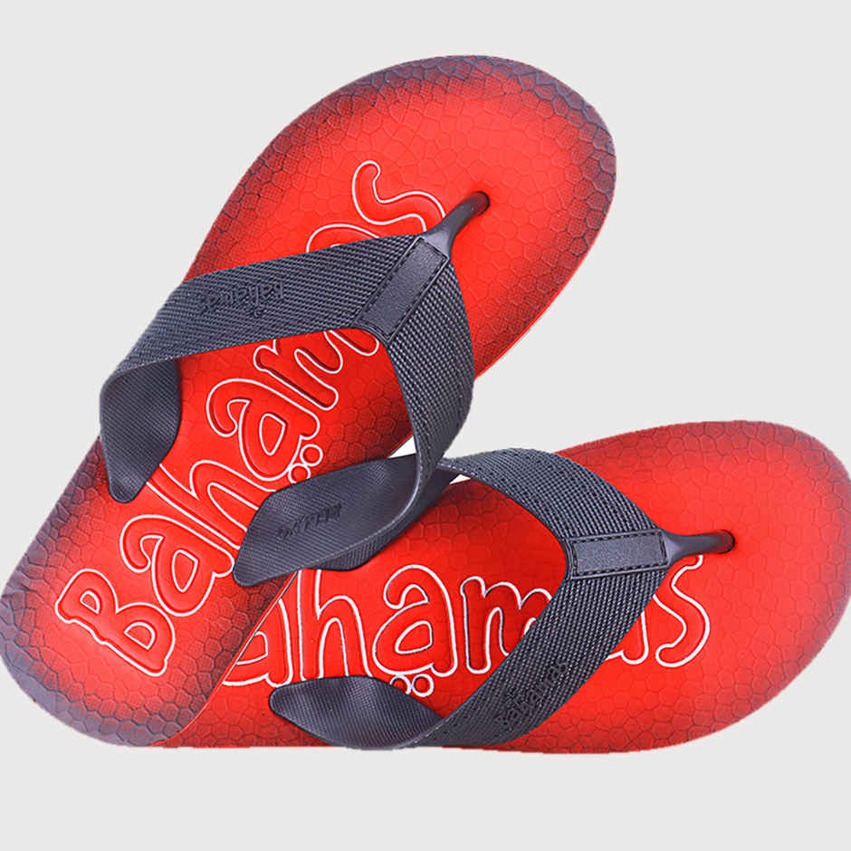 Buy Bahamas Men's Slippers | BHG-275 | Red - UK 6 Online - Price @ ₹130 ...