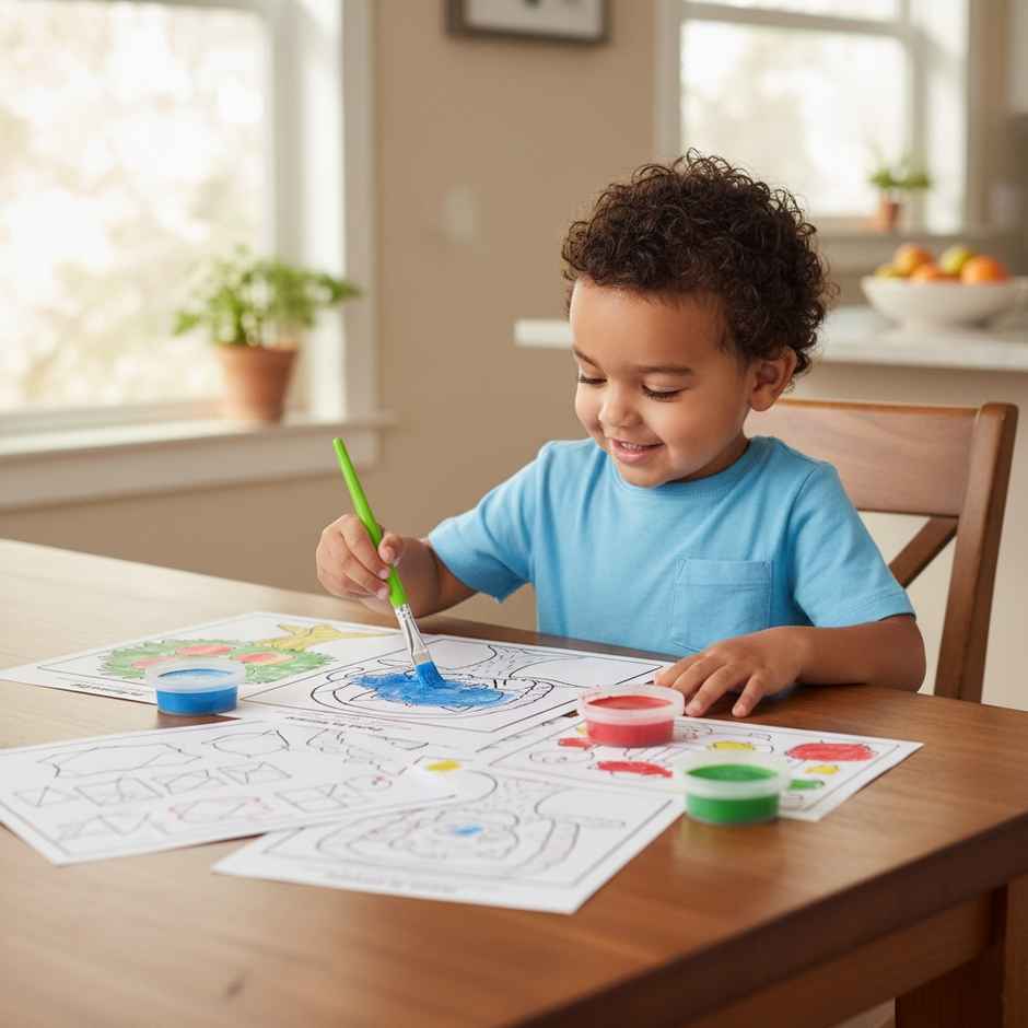 Crayola Spill Proof Paint Set, Washable Paint for Kids, Ages 3, 4, 5, 6 ...
