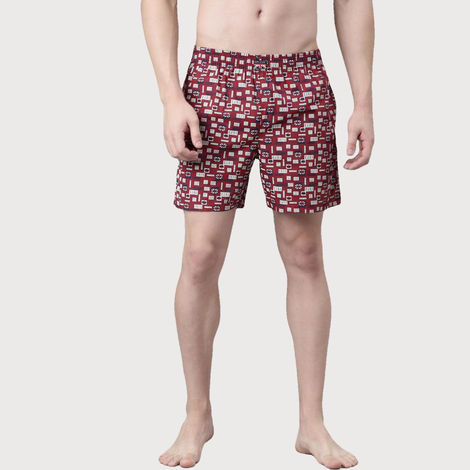 Buy Pepe Jeans Men's Printed Rumba Red Boxer - L Online - Price @ ₹370 ...