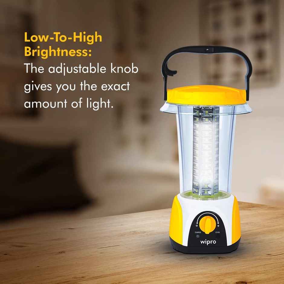Wipro Coral Rechargeable Led Lantern - Buy at ₹1039 Online | Instant ...