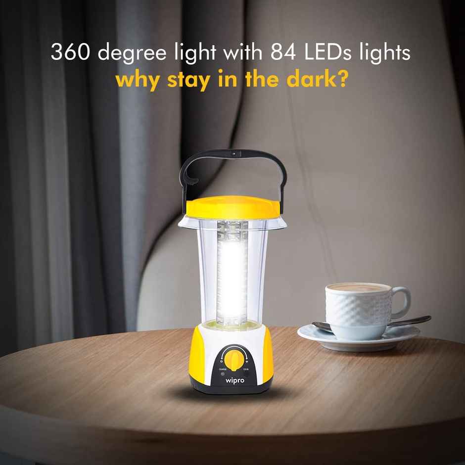 Wipro Coral Rechargeable Led Lantern - Buy at ₹1039 Online | Instant ...