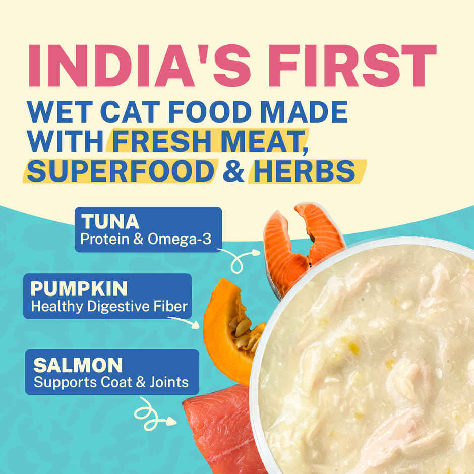 Buy Smylo Adult Tuna & Salmon Wet Cat Food, Fresh & Preservative-Free ...