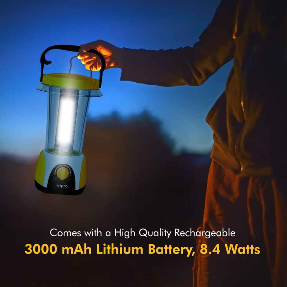 Wipro Coral Rechargeable Led Lantern - Buy at ₹1039 Online | Instant ...