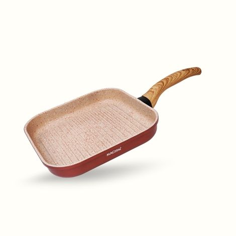 Buy Macclite Non Stick PDC Granite+ Induction Base ButterScotch square ...