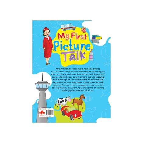 Buy Picture Talk and Conversation Book for Kids (Colourful Pictures ...