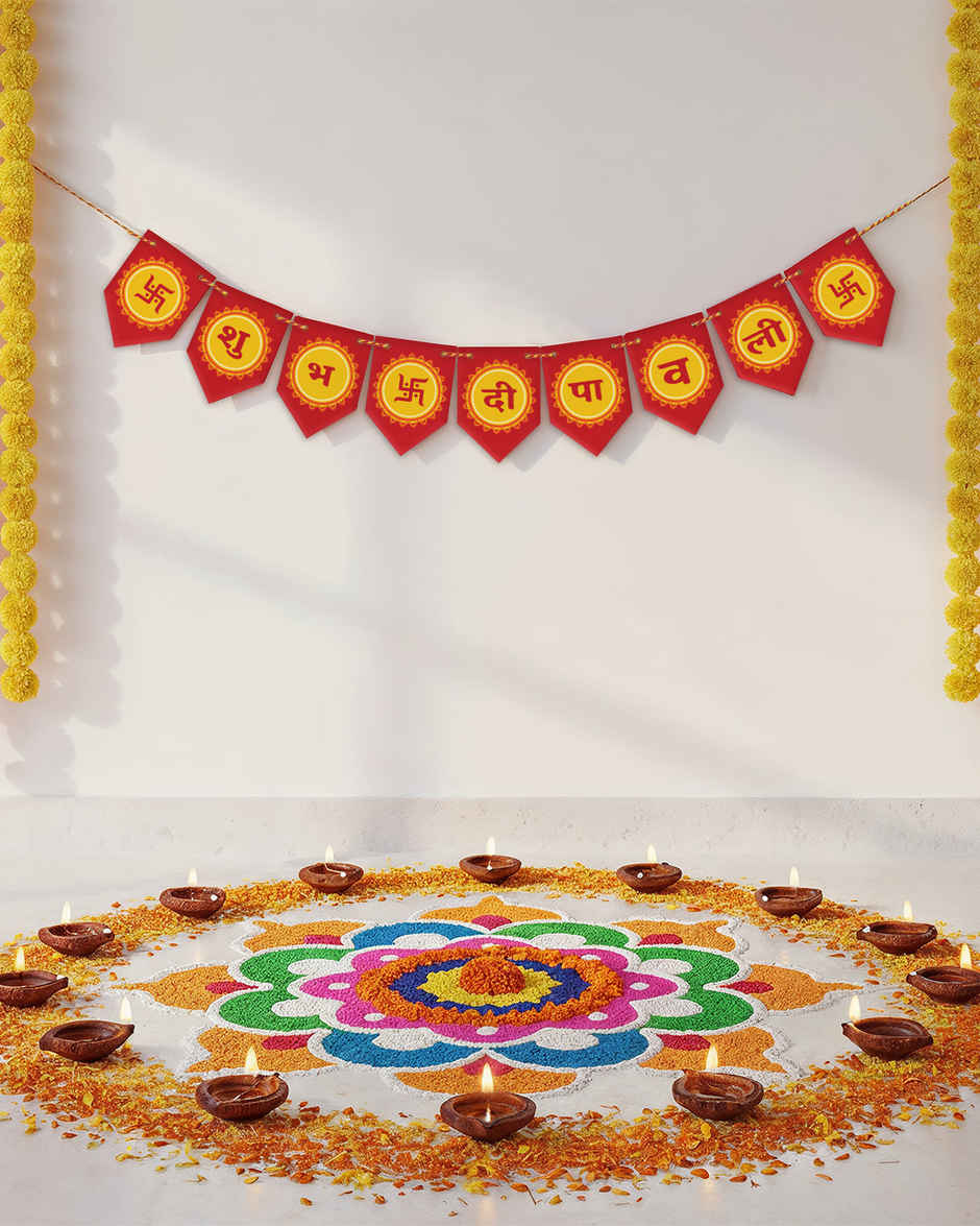 Shubh Diwali Paper Toran - Buy at ₹39 Online | Instant Delivery - Zepto