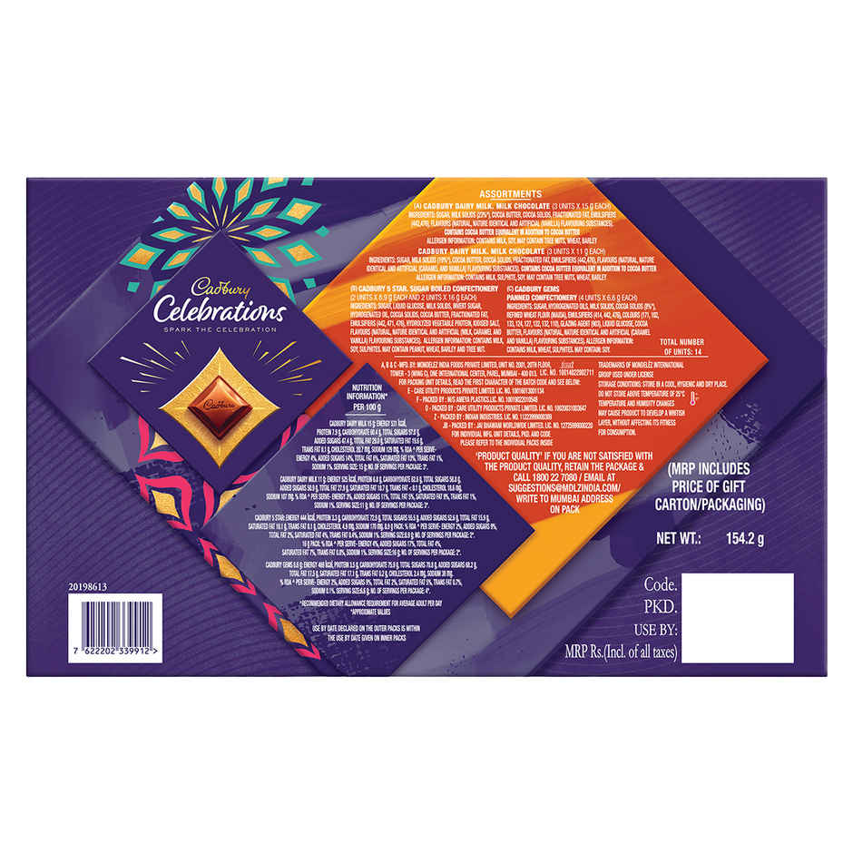 Buy Cadbury Celebrations Assorted | Chocolate Pack Online - Price ...