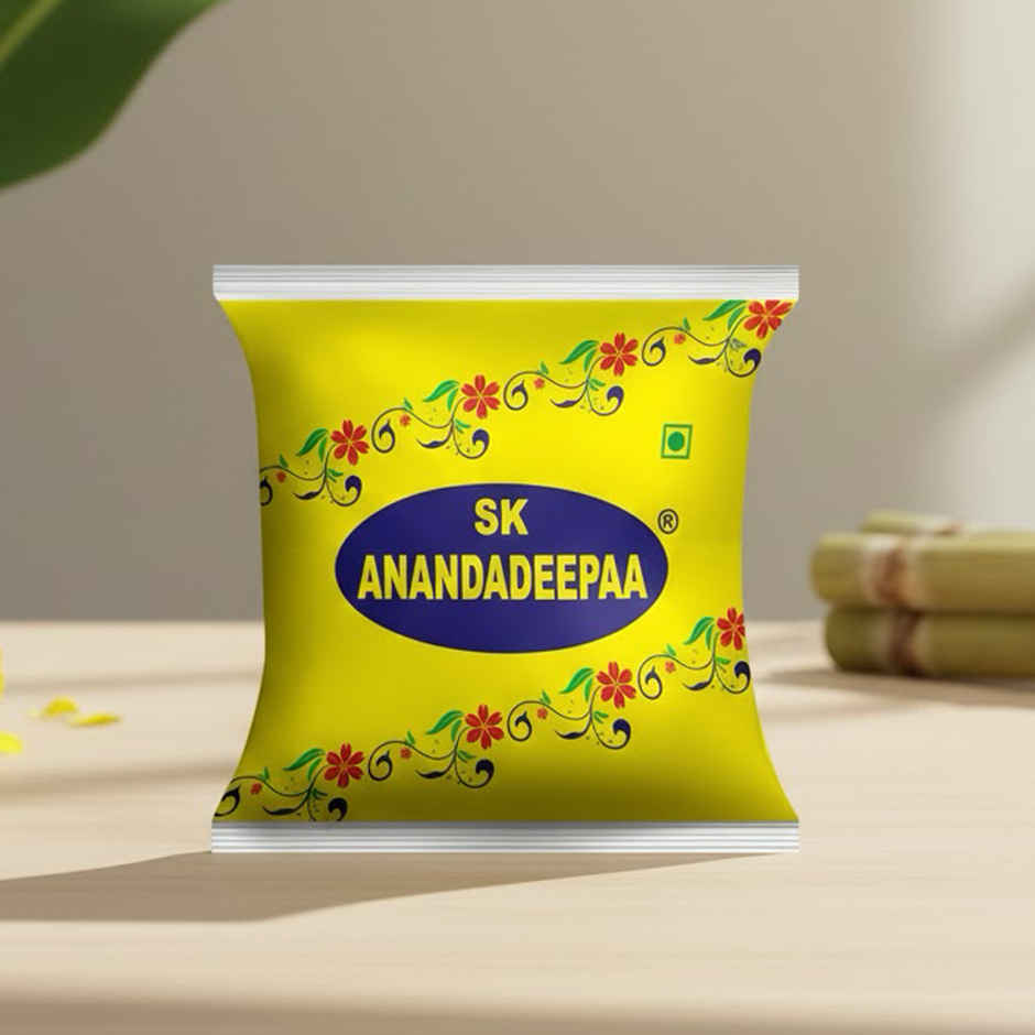Buy Anandam Deepam Pooja Oil | Pouch Online - Price @ ₹41 | Instant ...