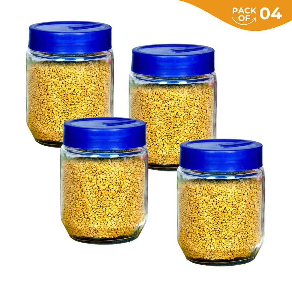 Yera Everyday Storage Jars Round 580 ml (Each) Set Of 4 pcs - Buy at ...