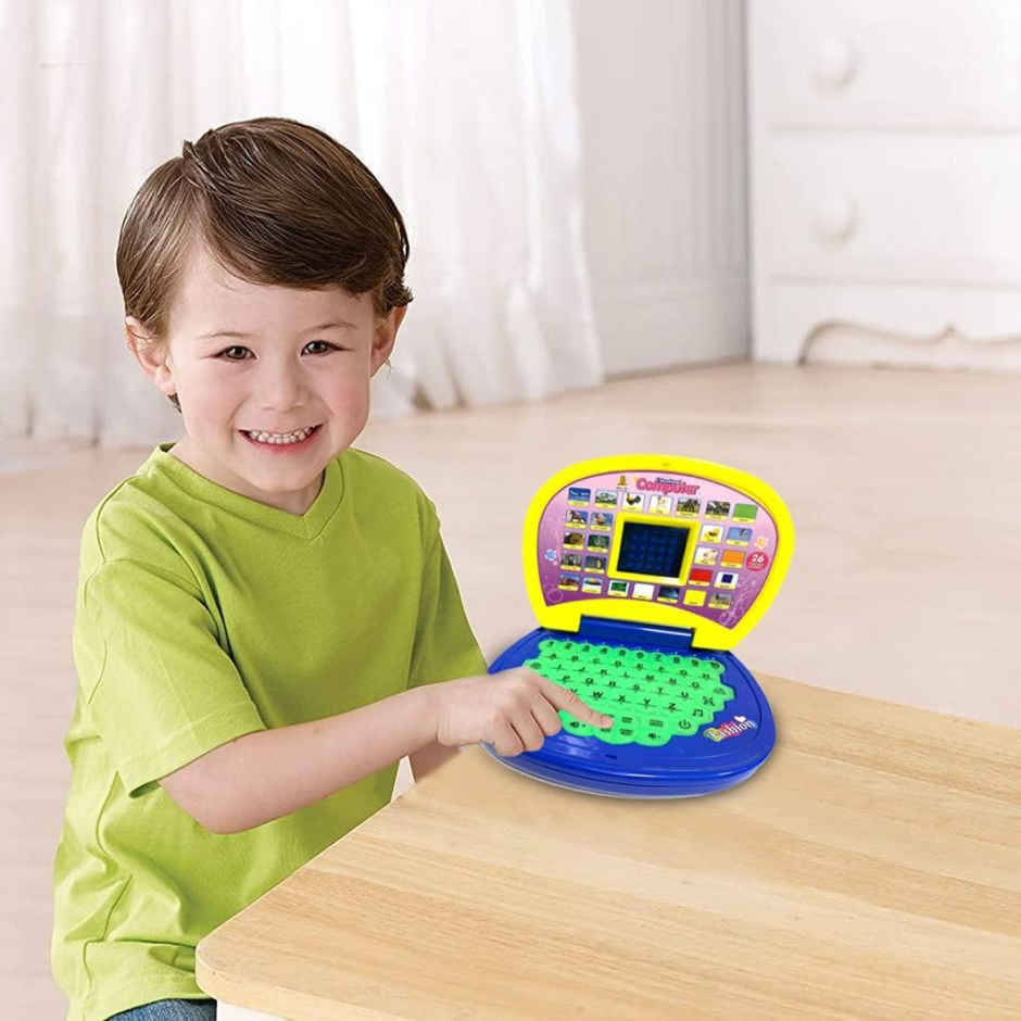 Buy Wembley Computer Toy Baby Laptops For Kids 6 Yrs Educational Toy ...