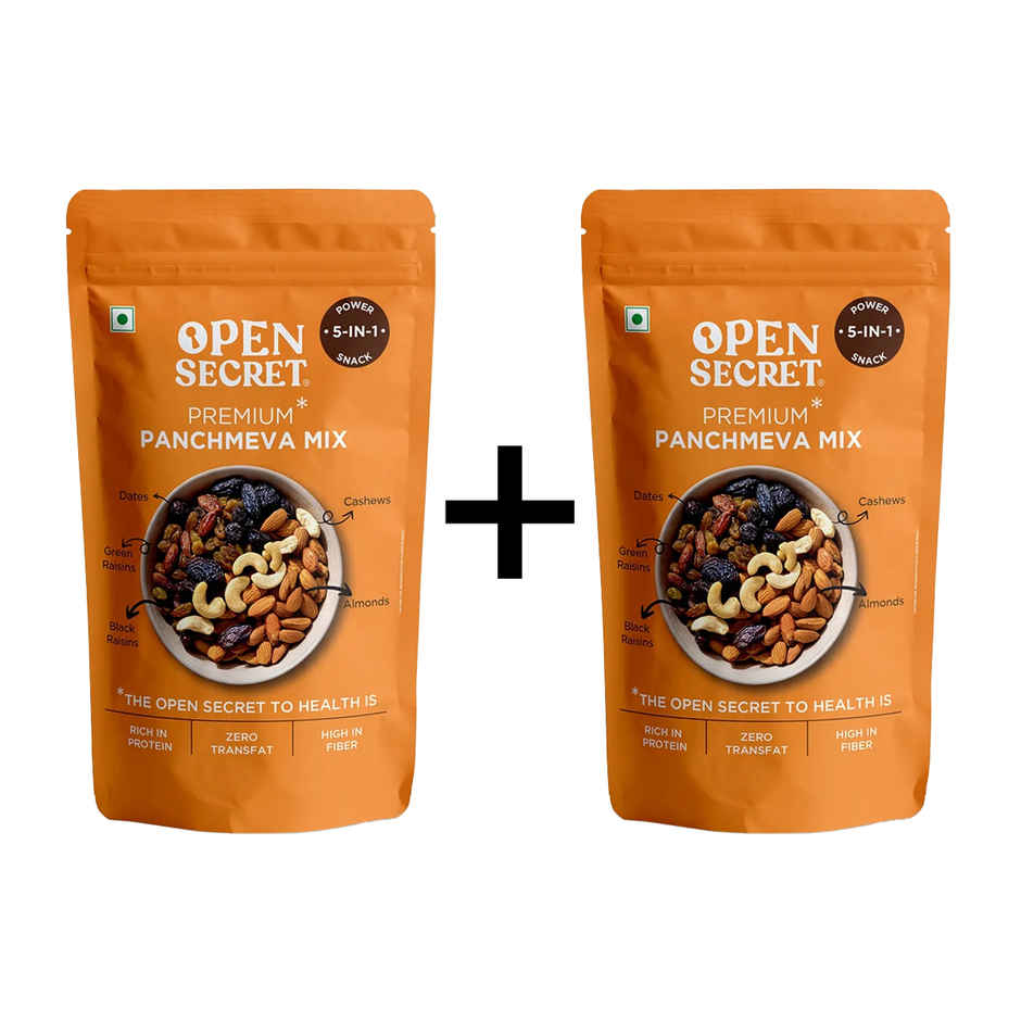 Open Secret Panchmeva Dry Fruit Mix - Buy at ₹314 Online | Instant ...