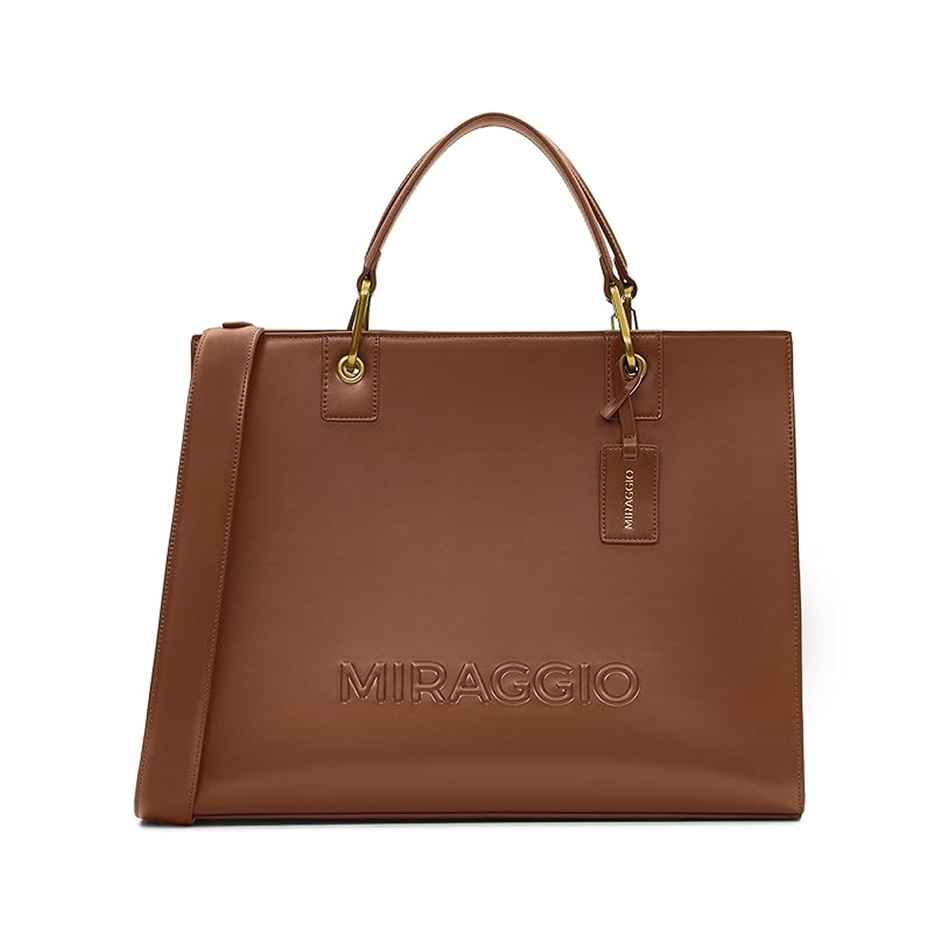 Buy Miraggio Women's Ace Tote Bag | (MHB0051TO-BR) Online - Price ...