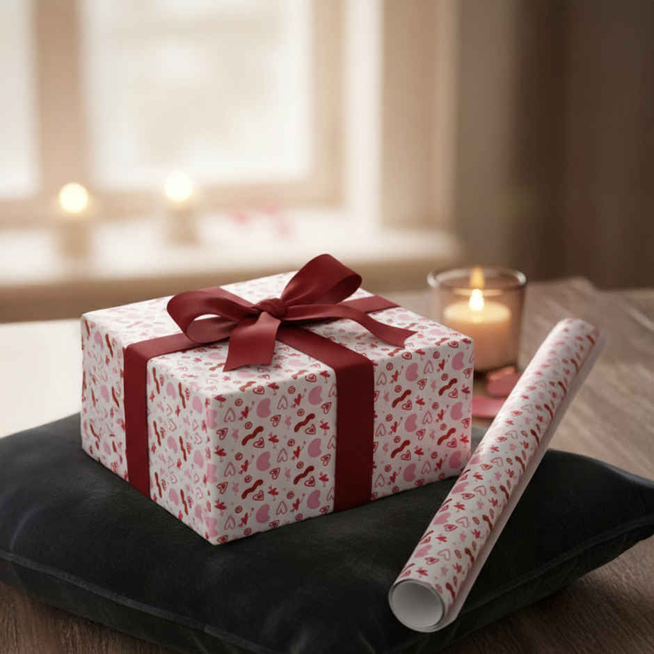 Buy Love Element Gift Wrapping Paper | Mad Over Prints Online - Price ...