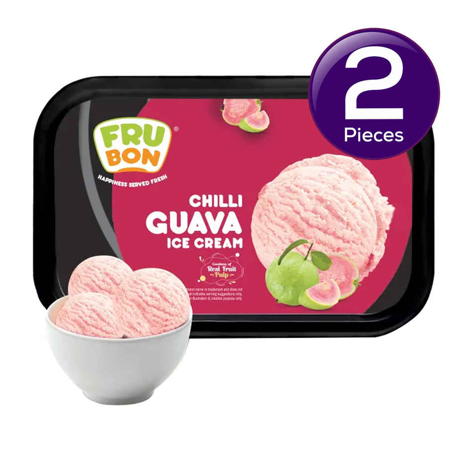 Buy Frubon Chilli Guava Ice Cream Tub Combo Online - Price @ ₹126 ...