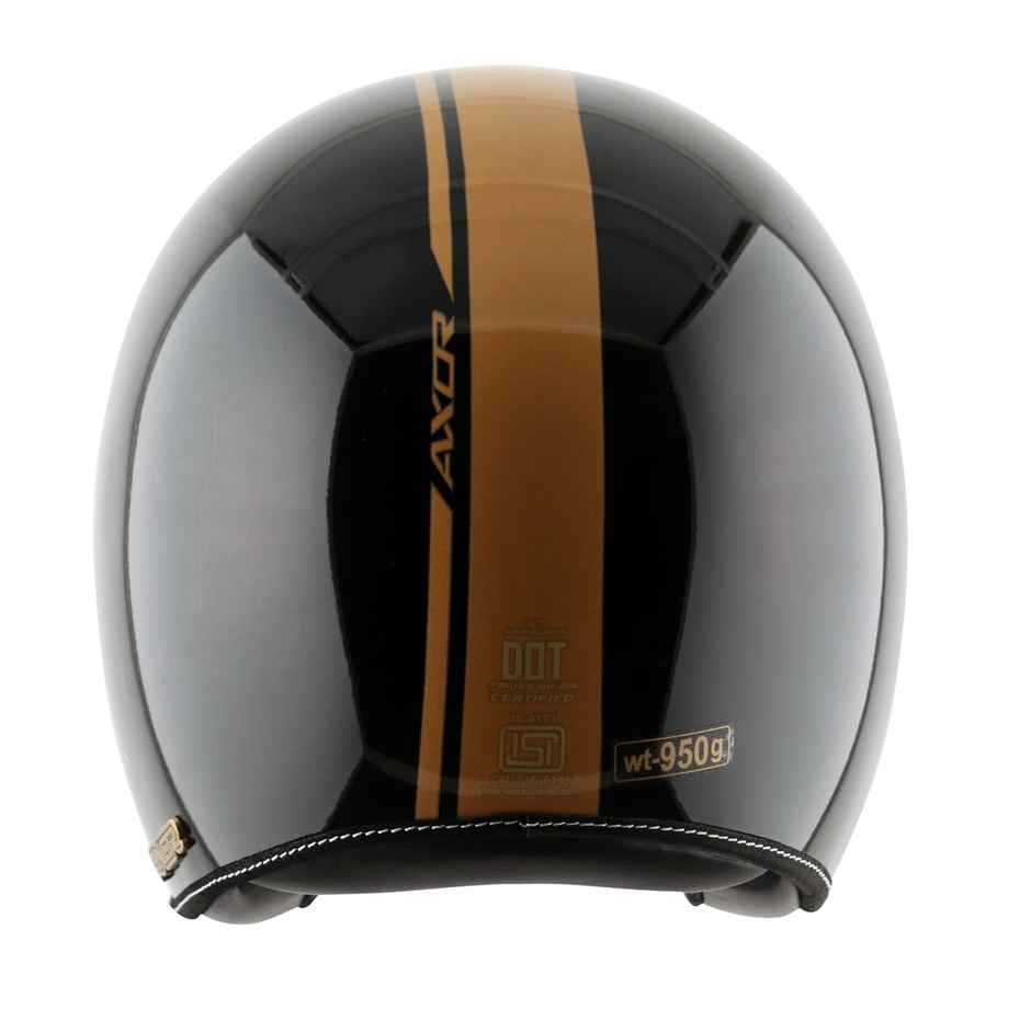 Axor Retro Jet Euro Globe Isi Ece And Dot Certified Open Face Helmet ...