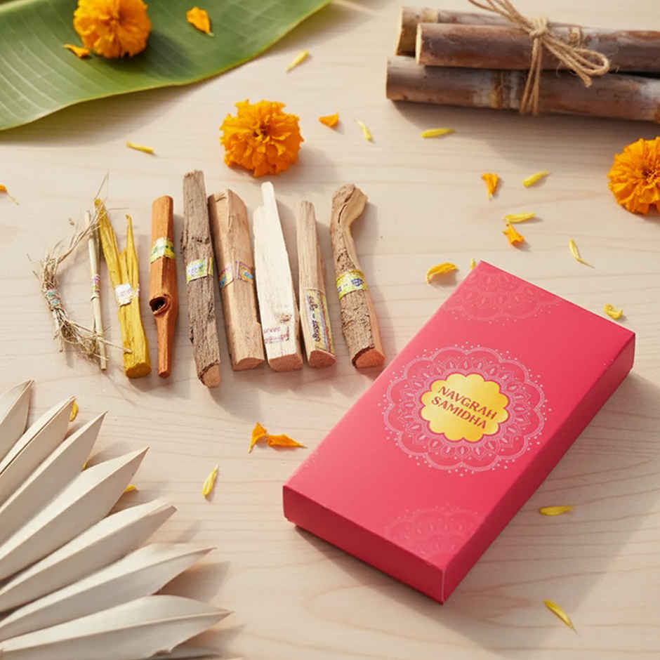 Buy 9 Planet Wood For Hawan. Nav Grah Samidha For Havan | Happy Mail ...