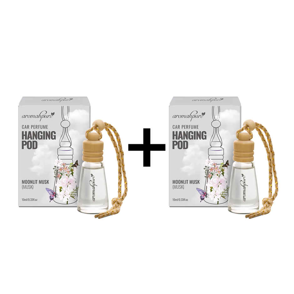 Buy Aromahpure Premium Car Air Freshener Hanging Pod | Moonlight Musk ...