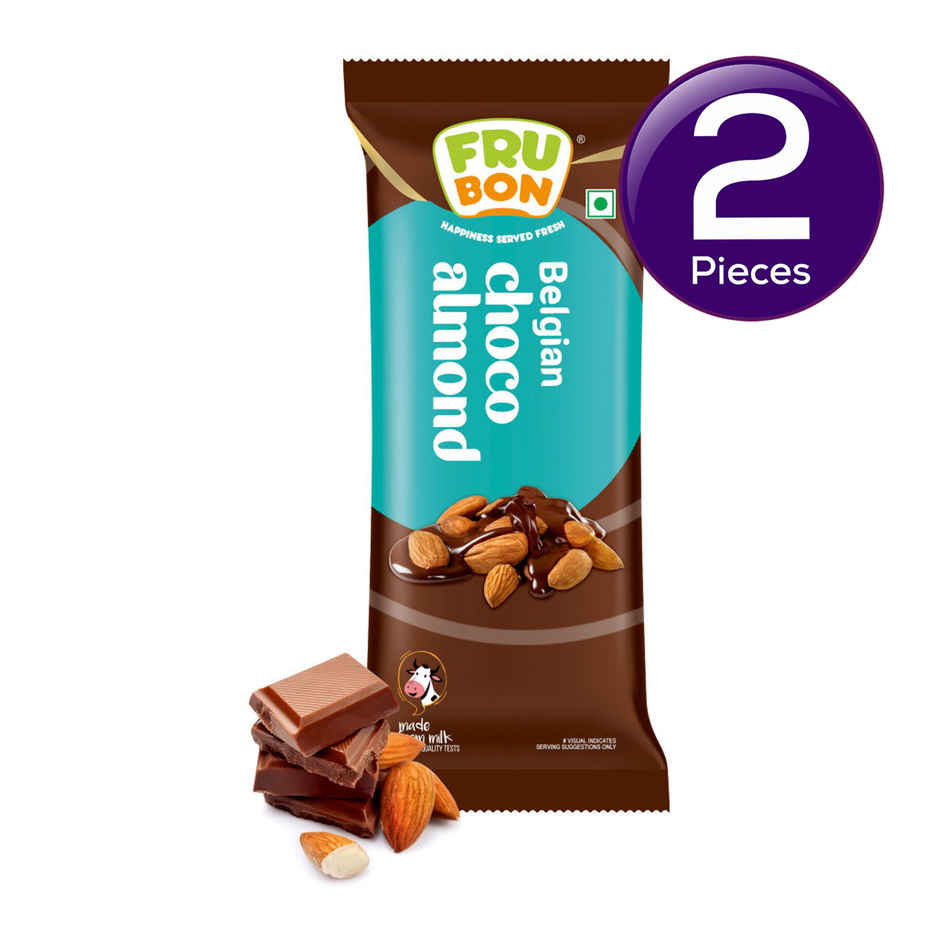 Buy Frubon Belgian Choco Almond Ice Cream Stick Combo Online - Price ...