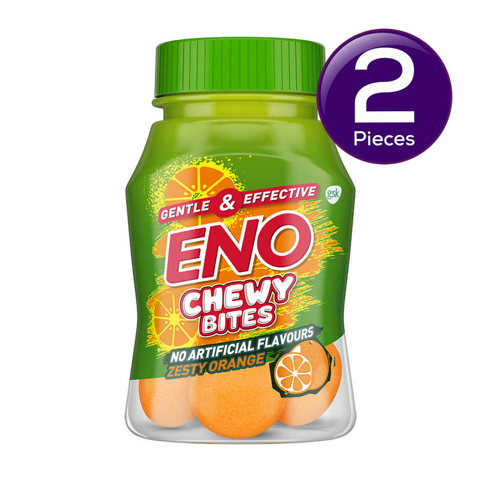 Buy ENO Chewy Bites Tasty Chewable Antacid For Gentle & Effective ...