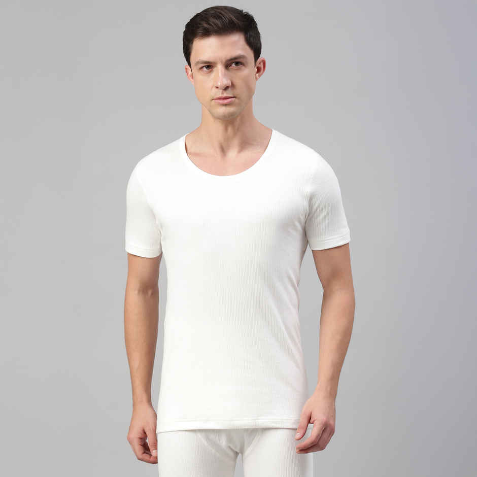 Buy Van Heusen Apparel Men's Anti Bacterial & Low Neck Thermal Top ...