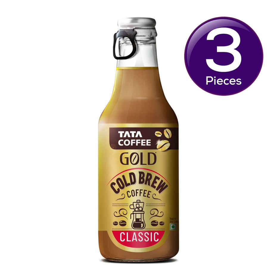 Buy Tata Cold Brew Coffee, Classic Iced Coffee, Rich & Creamy, Ready to ...