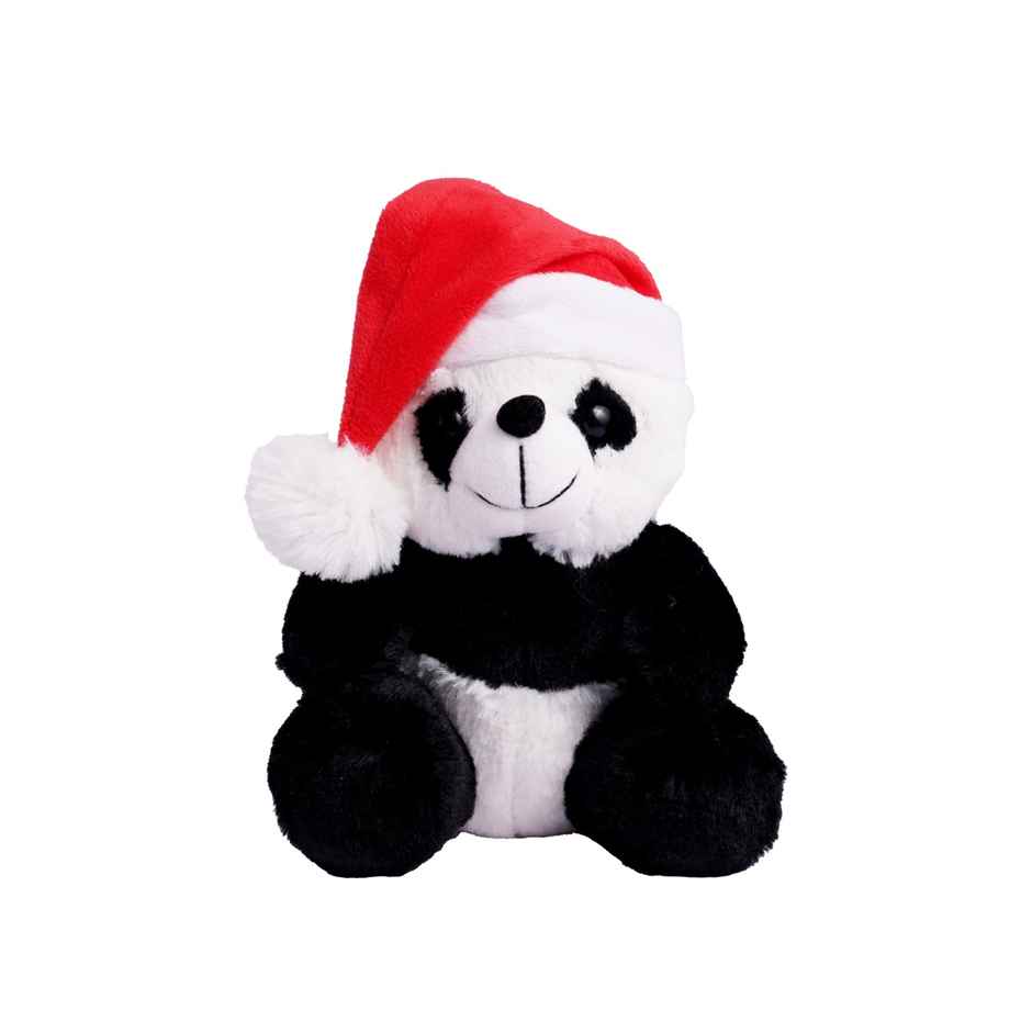 Buy Fluffy Panda Soft Toy with Santa Hat - Christmas and Secret Santa ...