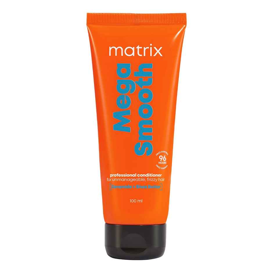 Buy Matrix Mega Smooth Shampoo Conditioner Combo, Defy Frizz For 4 Days ...