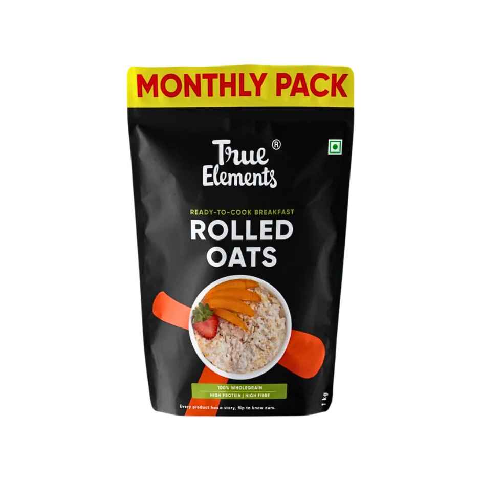 True Elements Rolled Oats - Buy at ₹440 Online | Instant Delivery - Zepto