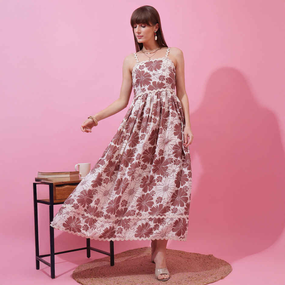 Buy Sheetal Associates Women's Floral Printed Shoulder Strap Fit ...