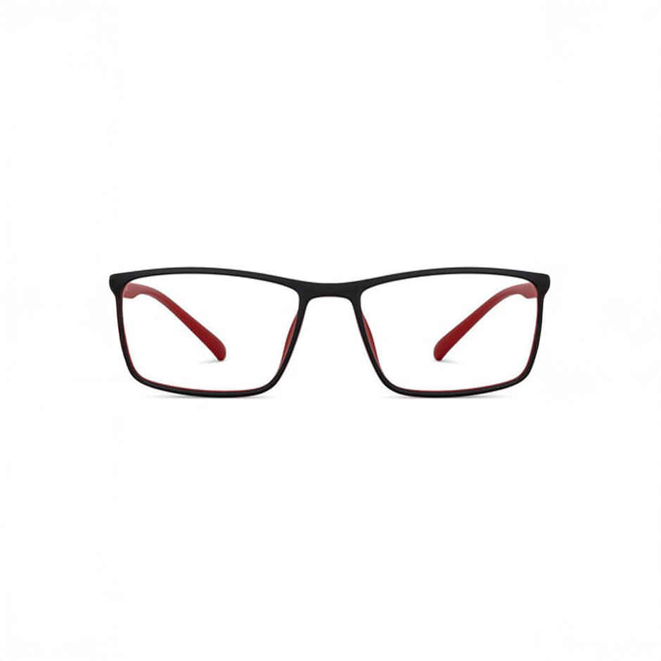 Buy Lenskart Blu Unisex TR90 Computer Glasses | Black and Red - L ...