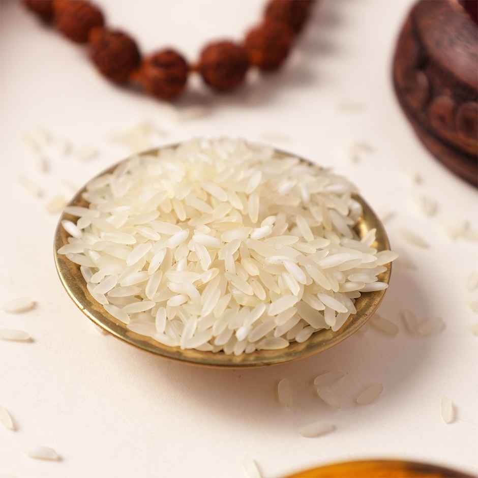 Buy Pure Akshat Rice - Puja Religious Ceremony Offering | Oye Happy ...