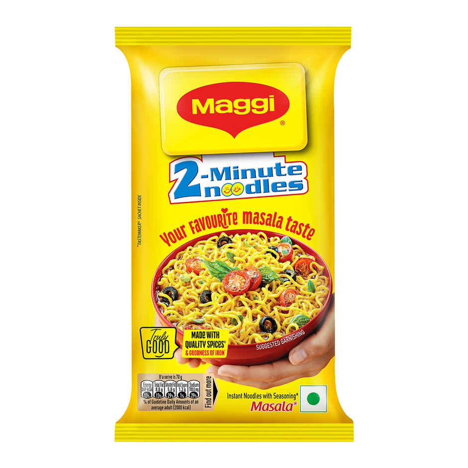 Buy Maggi 2-Minute Noodles Masala Combo Online - Price @ ₹50 | Instant ...