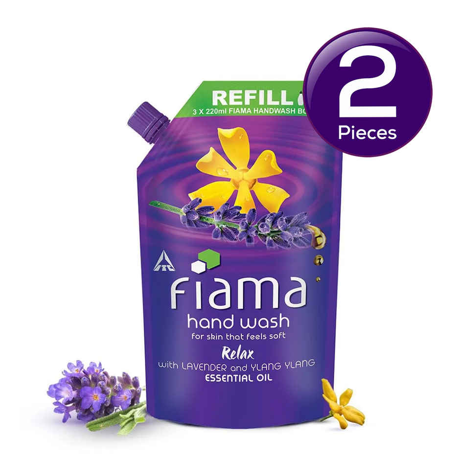 Buy Fiama Relax Hand Wash, Lavender Oil & Ylang Extracts Handwash ...
