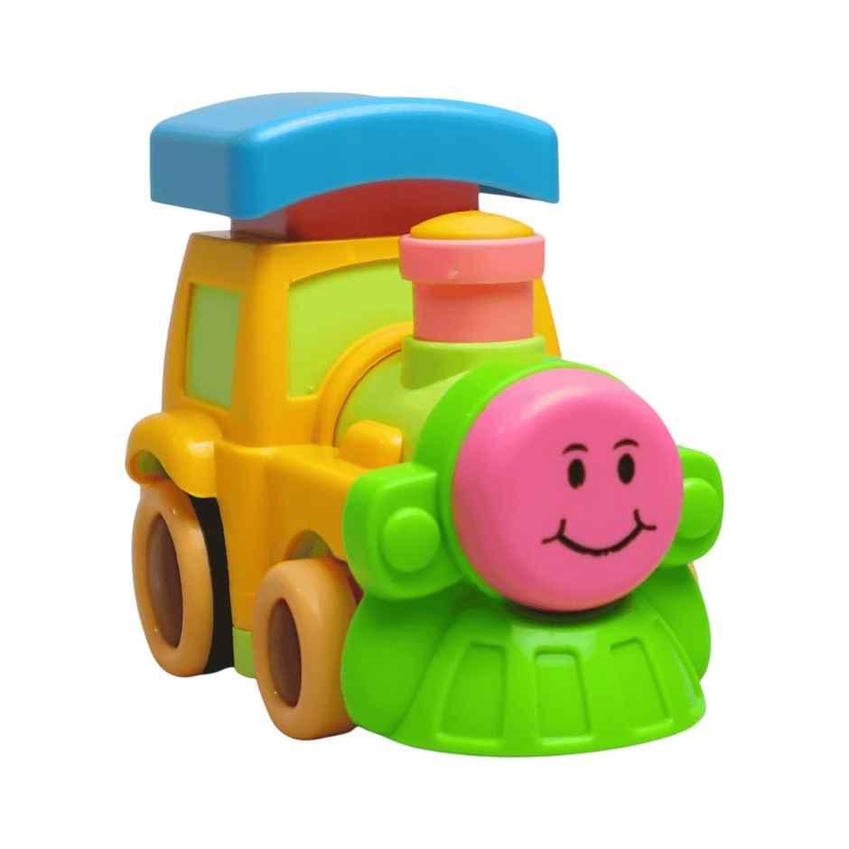 Buy Toytales Cute Smiley Toy Train | Plastic Toys For Kids | Color May ...