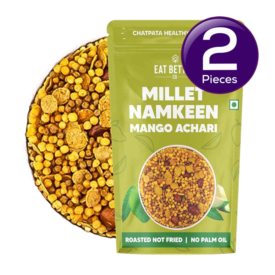 Buy Millet Namkeen - Mango Achari, Healthy Snacks By Eat Better Co ...