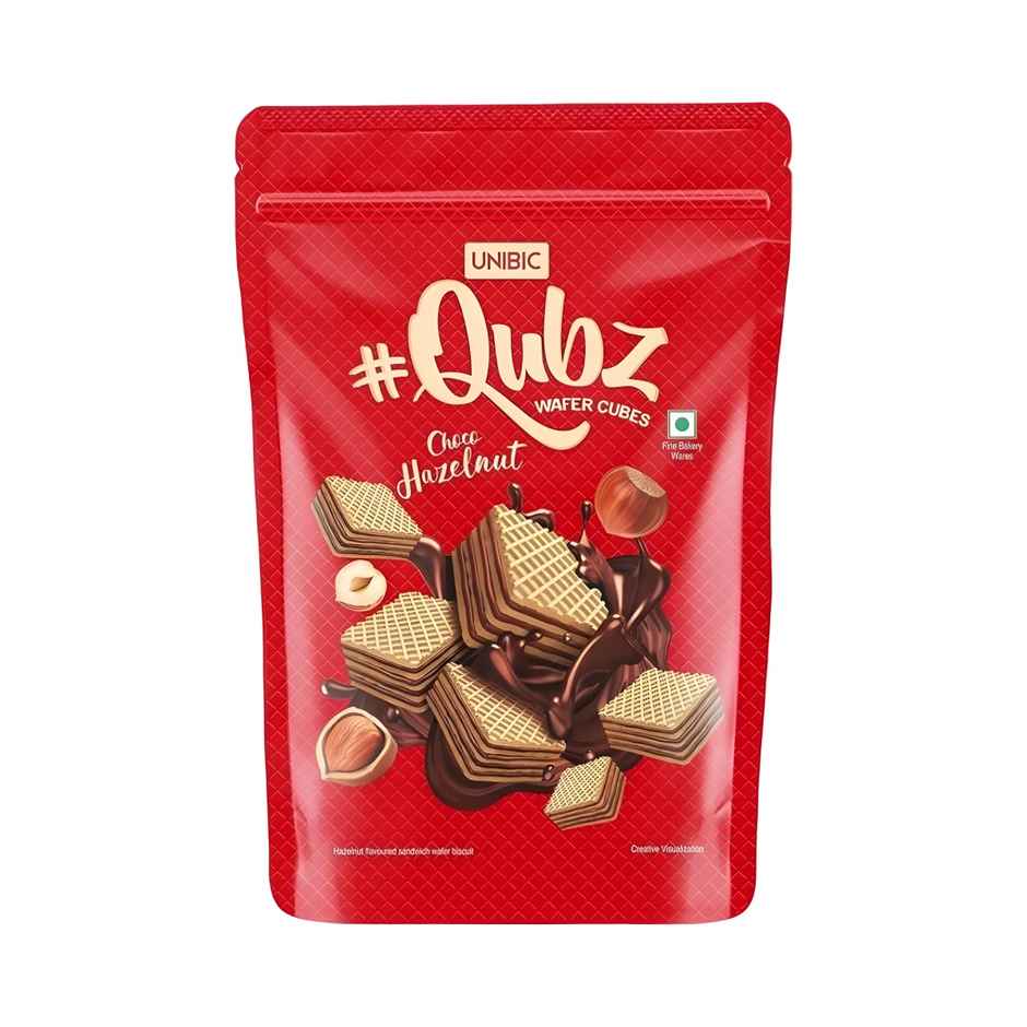 Buy UNIBIC Qubz Hazelnut Wafer Cubes | Maida-Free And Trans Fat-Free ...