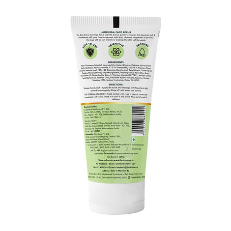 Buy The Skin Story Face Scrub With Moringa Gently Removes Tan ...