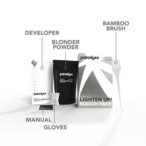 Buy Paradyes Lighten Up! Bleach Pack Hair Cream Online - Price @ ₹595 ...