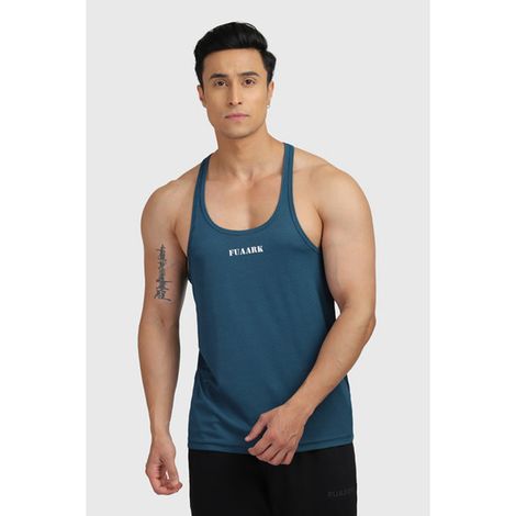 Buy Fuaark Men's Checks Stringer Tank | Gulf Coast - S Online - Price ...