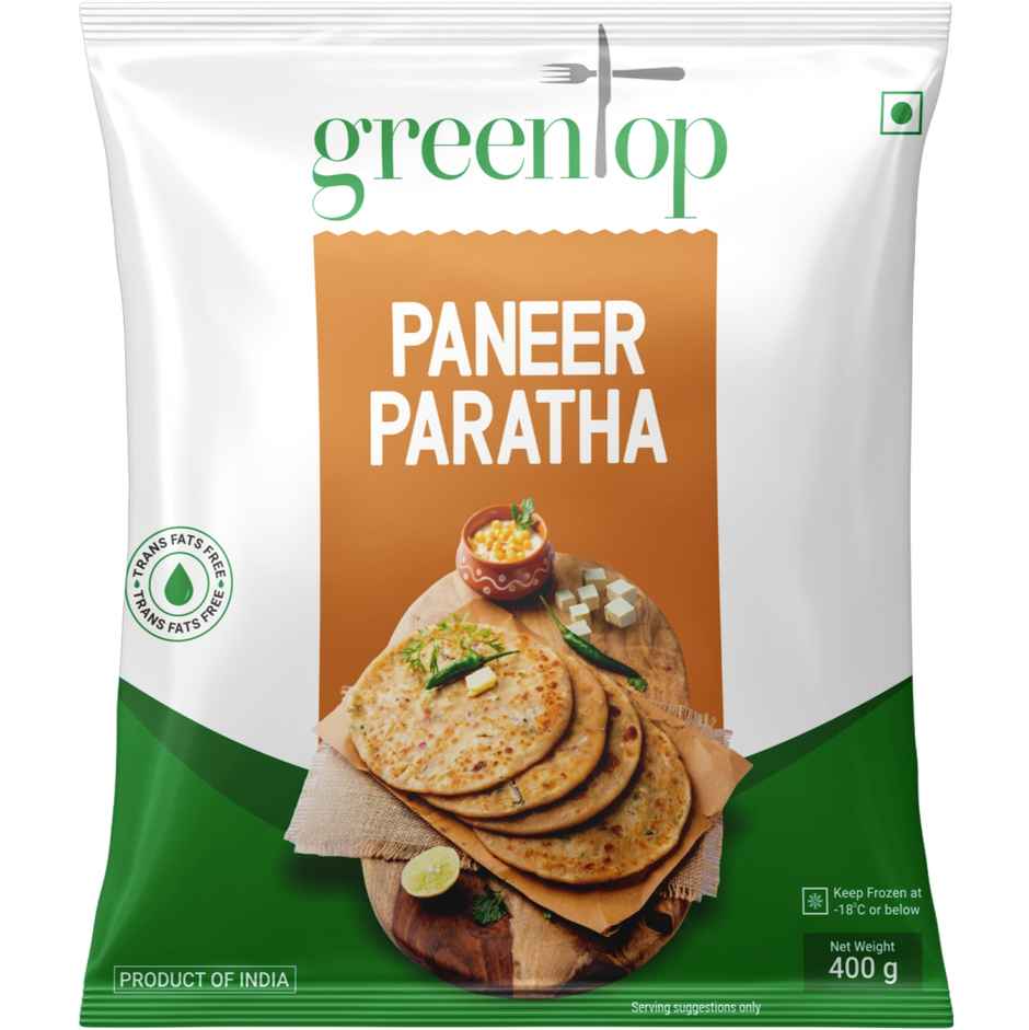 Green Top Paneer Paratha - Buy at ₹189 Online | Instant Delivery - Zepto