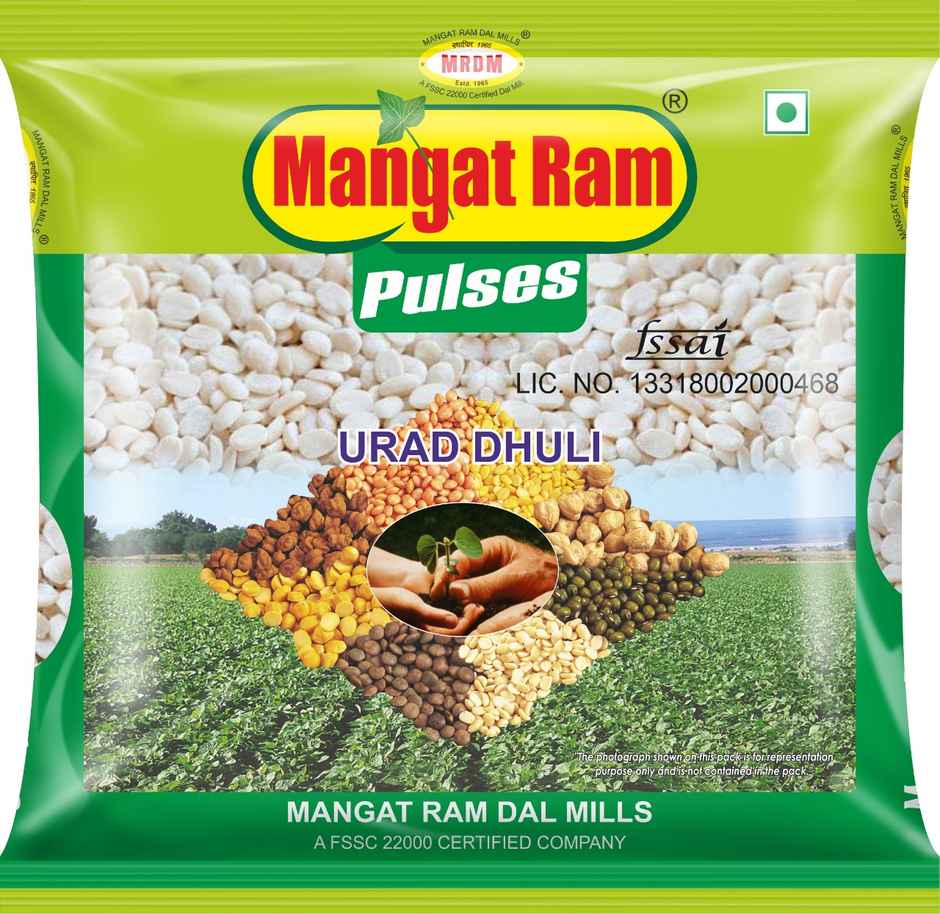Mangat Ram Urad Dhuli Pouch - Buy at ₹86 Online | Instant Delivery - Zepto